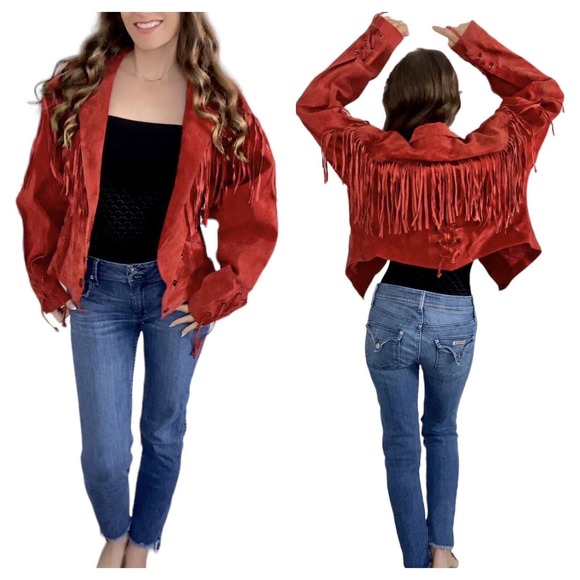 Winlet | Jackets & Coats | Vintage Winlit Western Cowgirl 0 Genuine ...